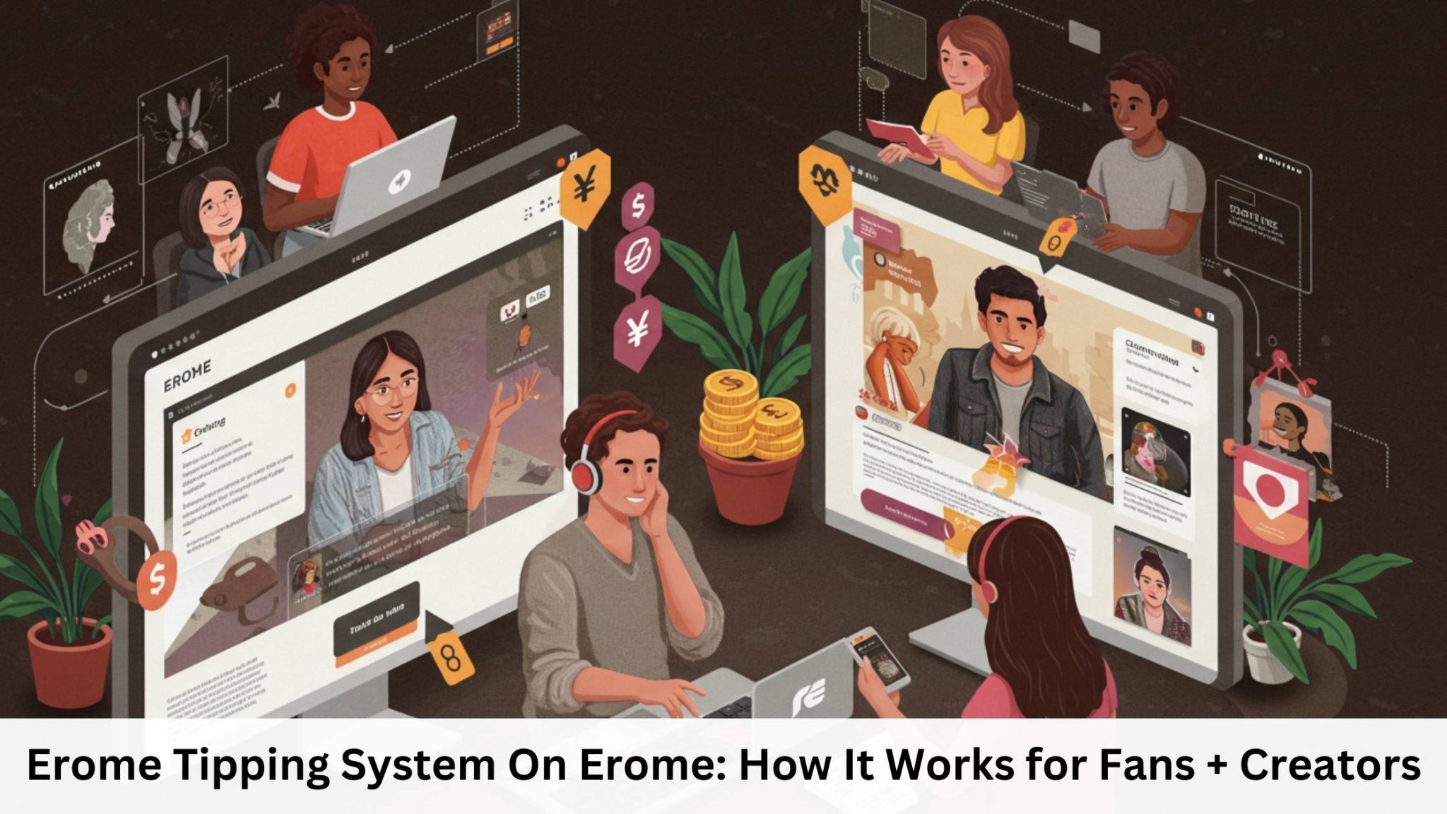 Erome Tipping System: How It Works for Fans and Creators