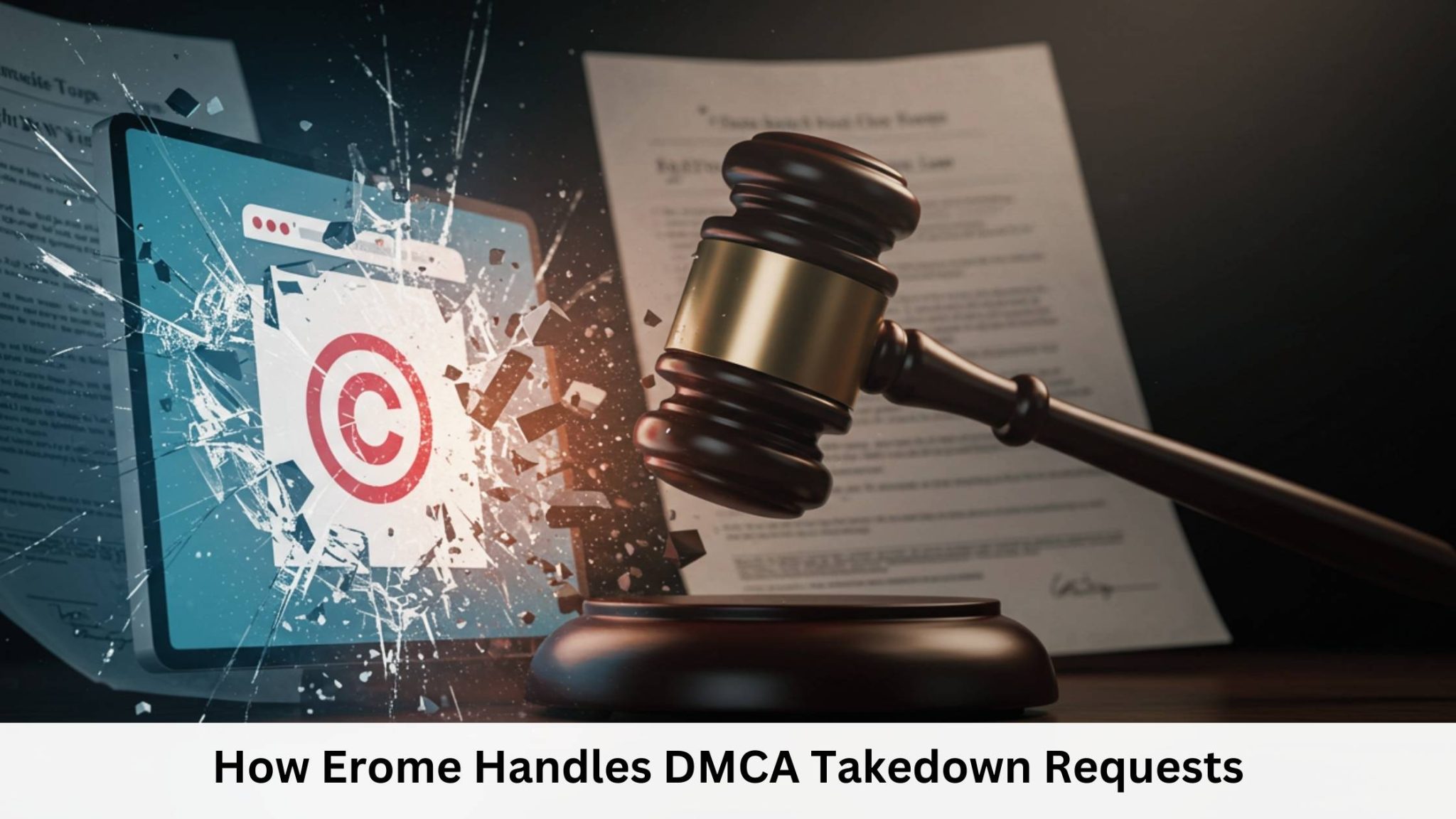 How Erome Handles DMCA Takedown Requests