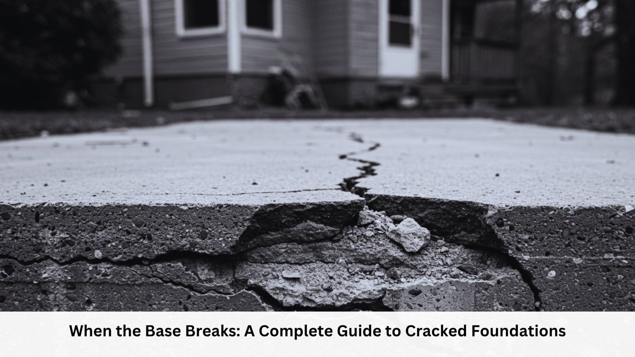 When the Base Breaks: A Complete Guide to Cracked Foundations ...
